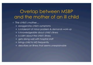 Munchausen Syndrome by Proxy | PDF