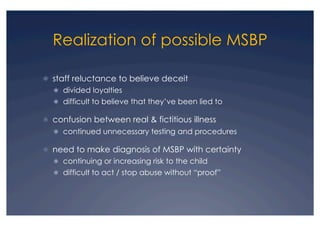 Munchausen Syndrome by Proxy | PDF