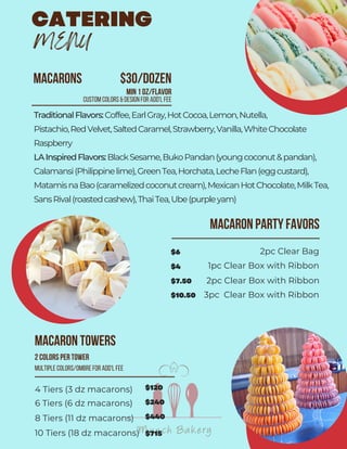 Munch Catering Menu.pdf | Desserts and Baking | Food & Drink