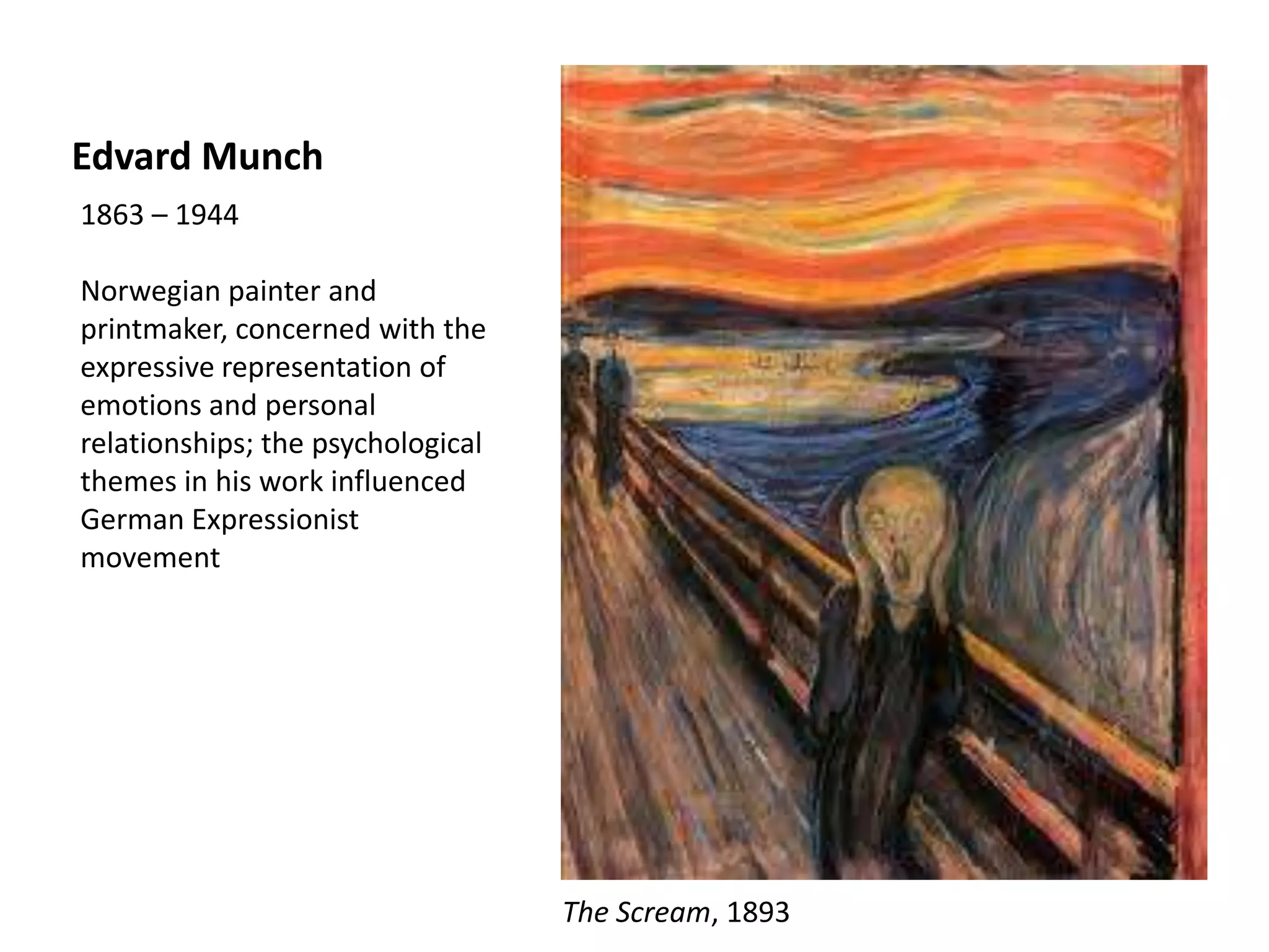 Munch kollwitz | PPTX