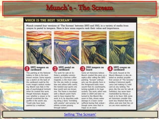 Munch’s The Scream “Iconic Masterpiece of Expressionism in ‘Popular ...