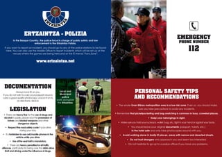 Ertzaintza - Police: security information points of interest for ...
