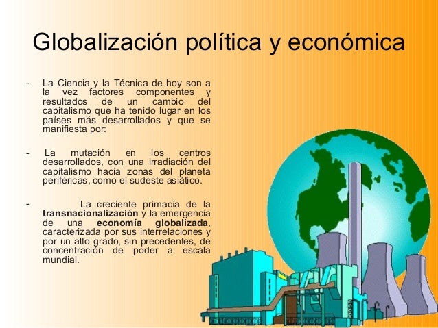 Mundo globalizado.