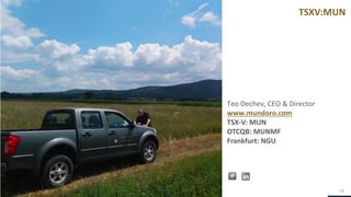 Mundoro_Capital_Corporate presentation_Jan2021 | PPT