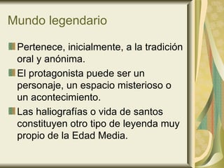 Mundos narrativos | PPT
