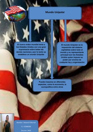 Mundo unipolar vs multipolar | PDF