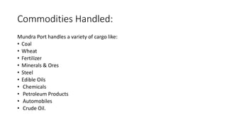 Mundra port | PPTX