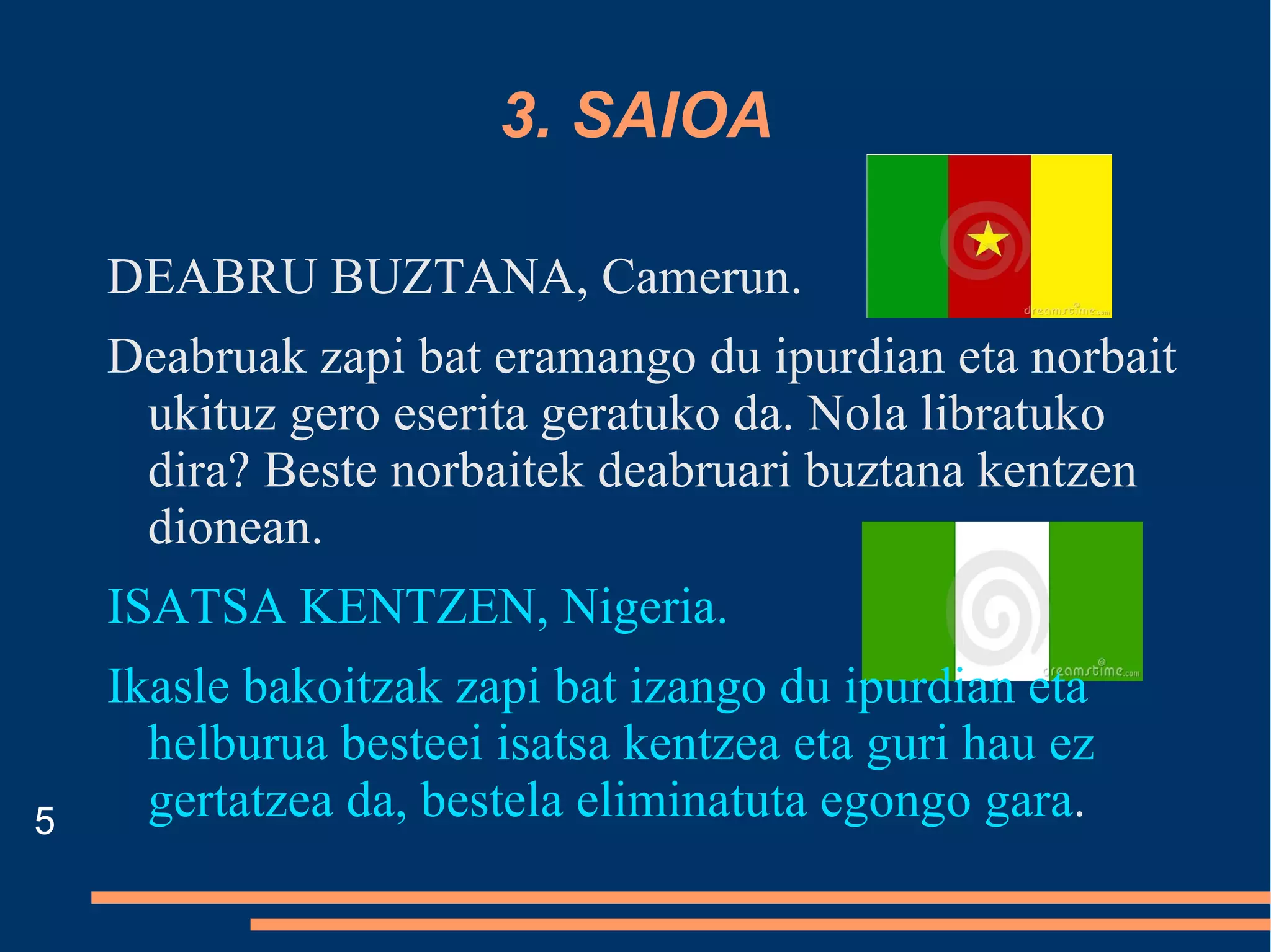 Munduko jolasak, iker | PPT