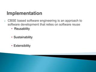 component based development model | PPTX