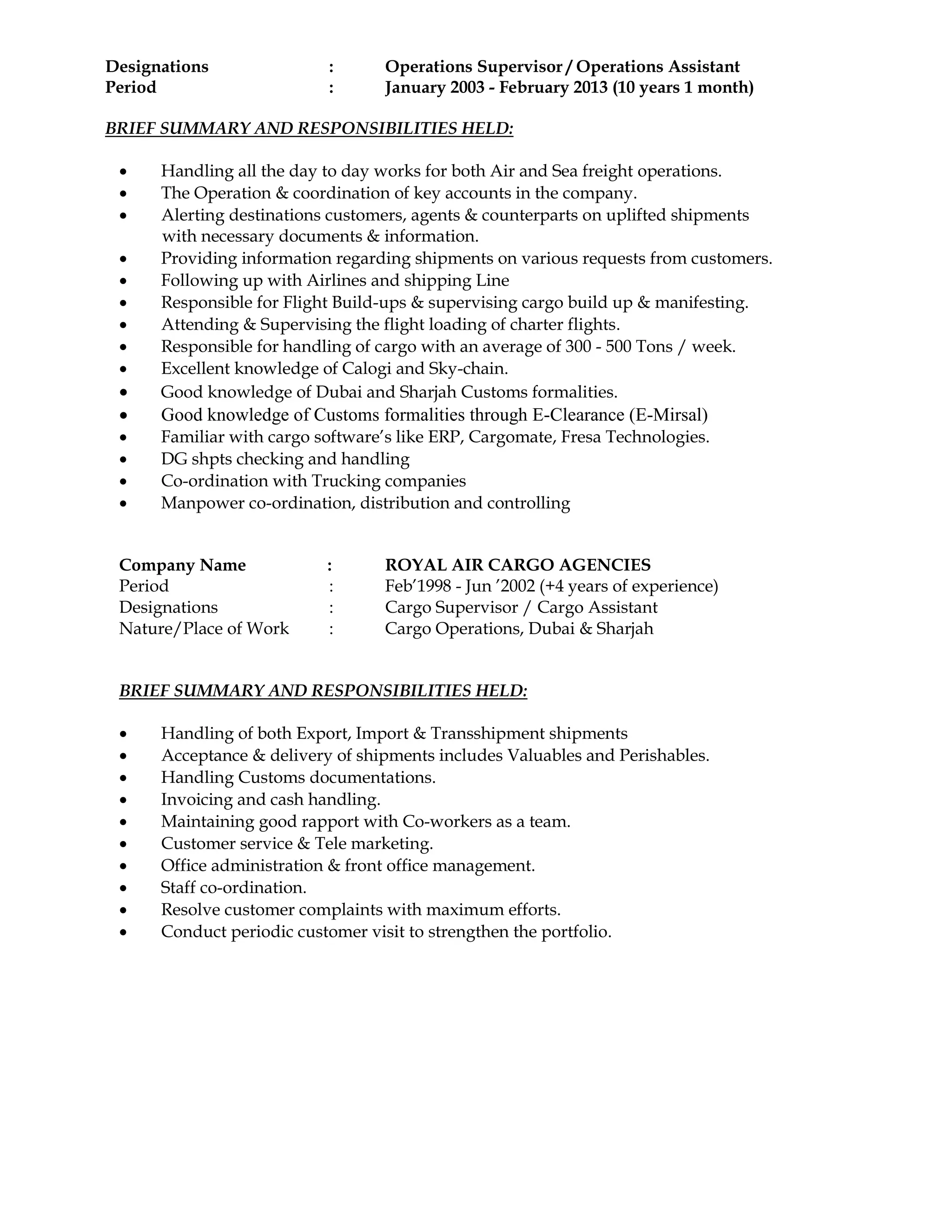 Muneer CV | PDF