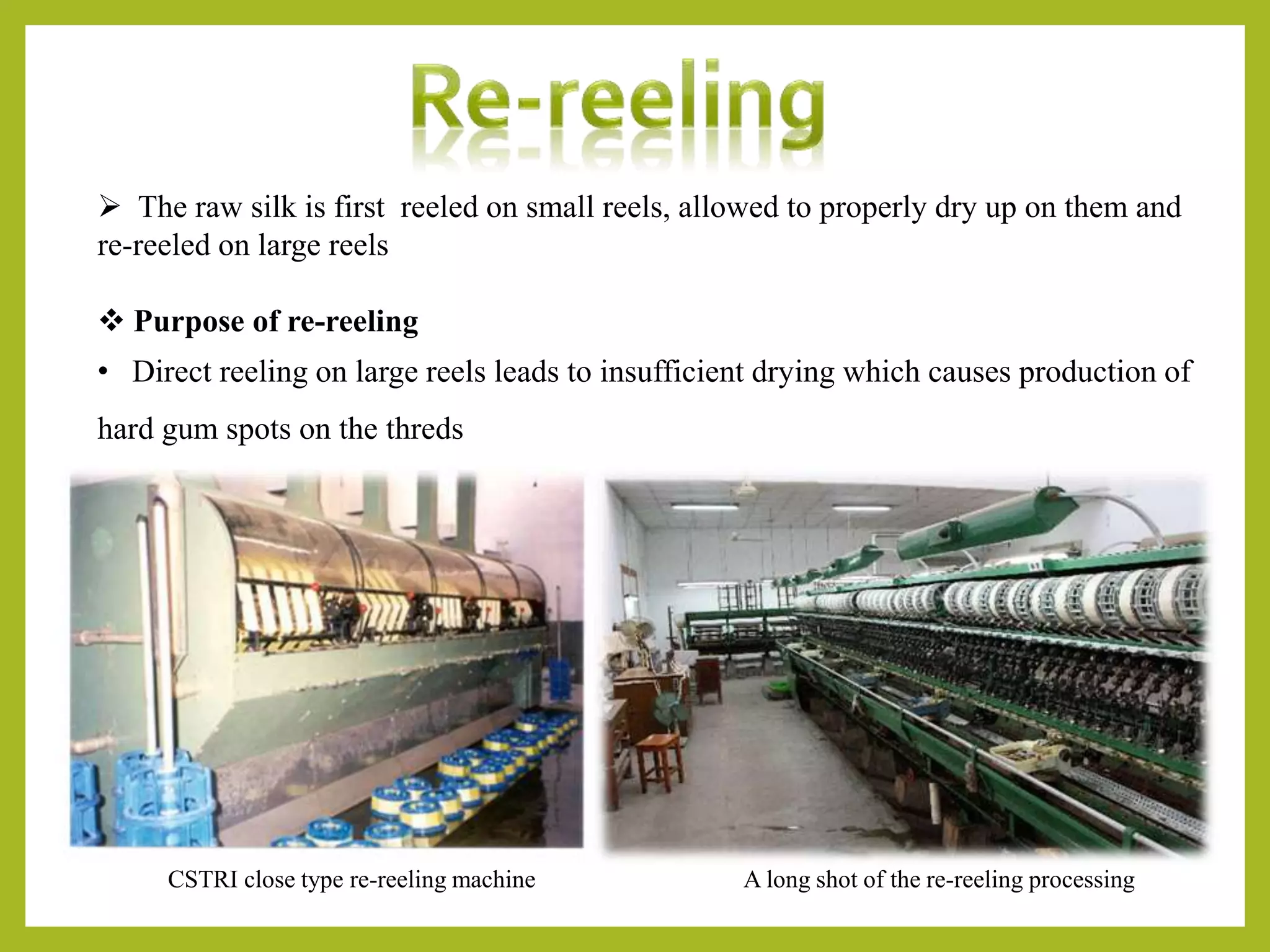 Sericulture - Post Cocoon Technology / Processing of Cocoons | PPTX