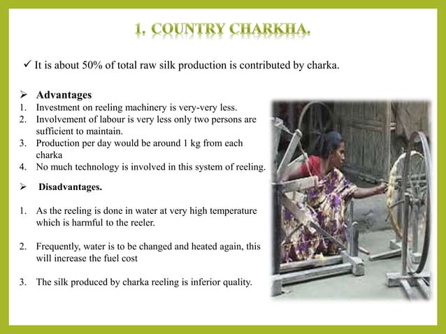 Sericulture - Post Cocoon Technology / Processing of Cocoons | PPTX ...