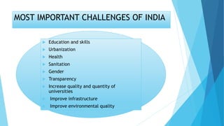 challenges of India | PPTX