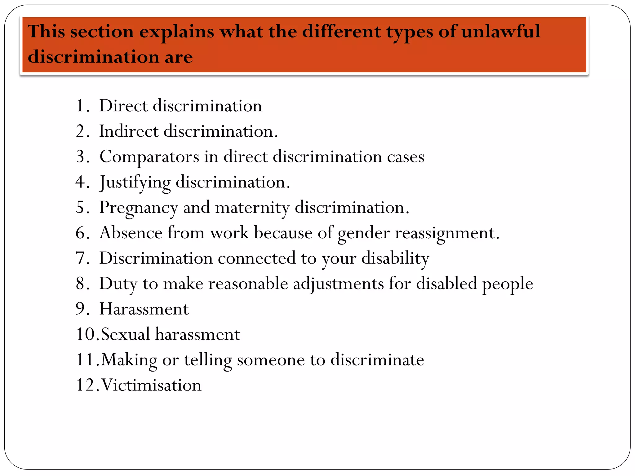 DIFFERENT TYPES OF DISCRIMINATION IN INDIA | PDF | Debated Sensitive ...