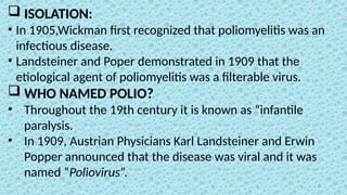 Introduction to the Polio Virus (Virology).pptx | Infectious Diseases ...
