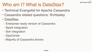 Munich March 2015 - Cassandra + Spark Overview | PPT