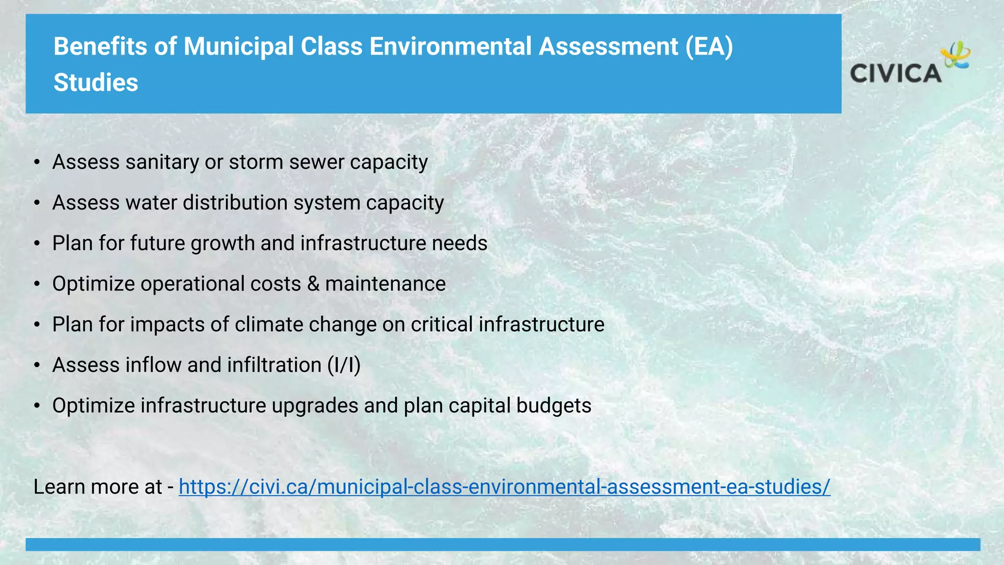 Municipal Class Environmental Assessment (EA) Studies.pptx