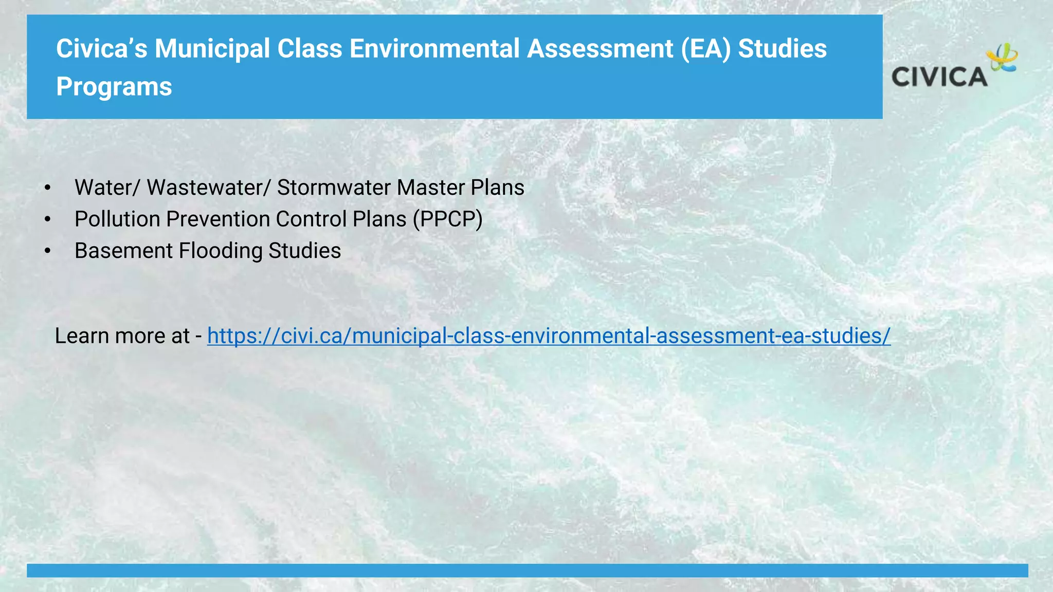 Municipal Class Environmental Assessment (EA) Studies.pptx