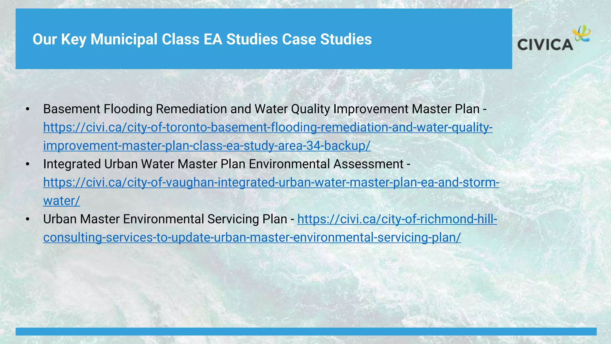 Municipal Class Environmental Assessment (EA) Studies.pptx