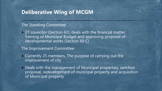 Municipal corporation of greater mumbai (mcgm) | PPTX