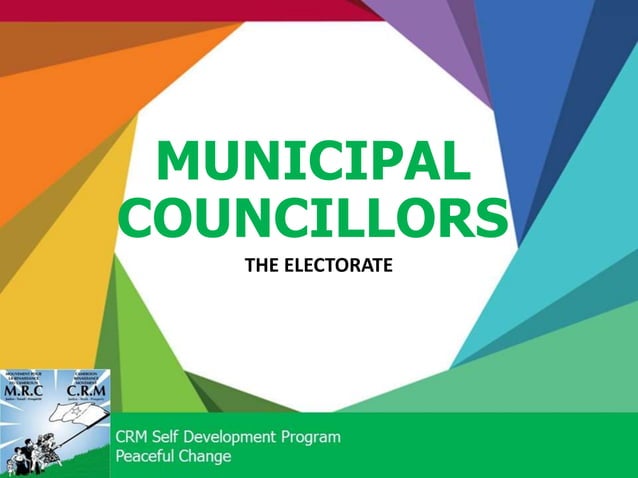 Municipal councillors | PPTX