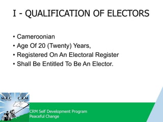 Municipal councillors | PPTX