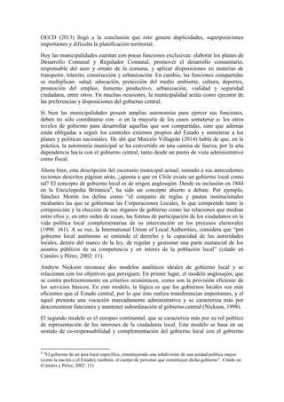 Municipalidades de Chile y su Desarrollo Institucional | PDF