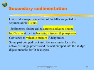 Municipal sewage disposal plant | PPT