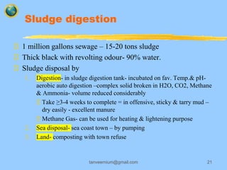 Municipal sewage disposal plant | PPT
