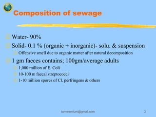 Municipal sewage disposal plant | PDF