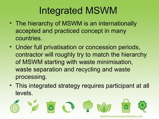 Municipal solid waste management in malaysia | PPT