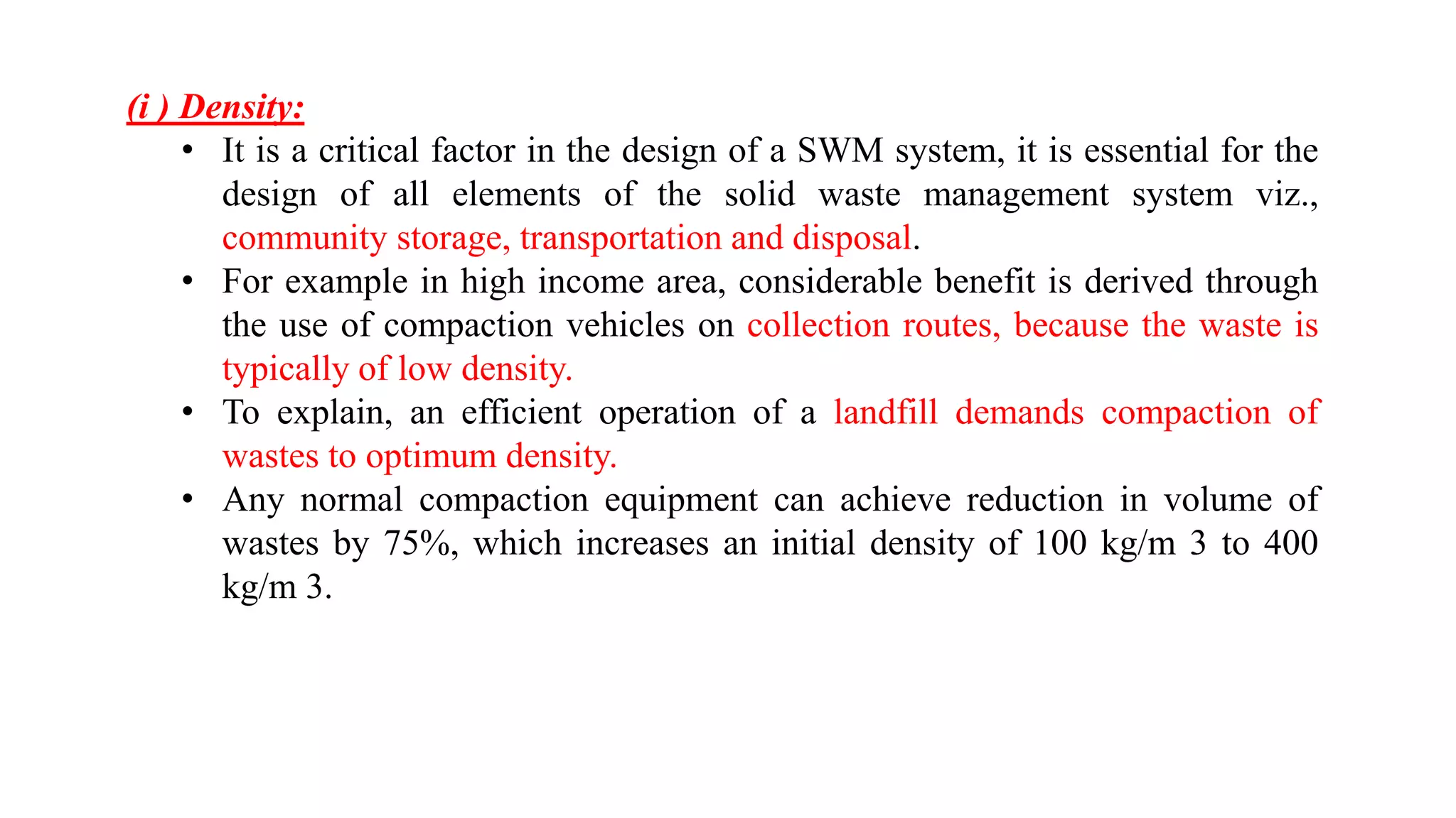 Municipal solid waste management unit 1 notes | PPTX