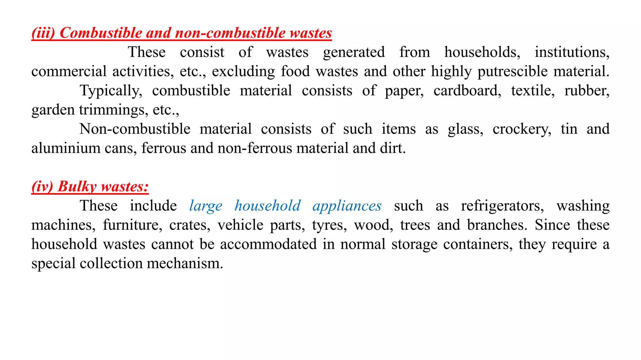 Municipal solid waste management unit 1 notes | PPTX