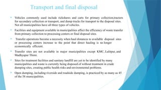 Municipal wastes in Nepalese cities and management pratices.pptx