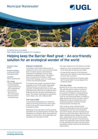 The Cleaner Seas Project Alliance | PDF