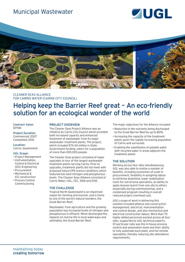 The Cleaner Seas Project Alliance | PDF