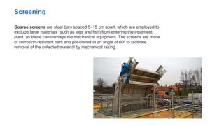 Municipal wastewater treatment | PPTX