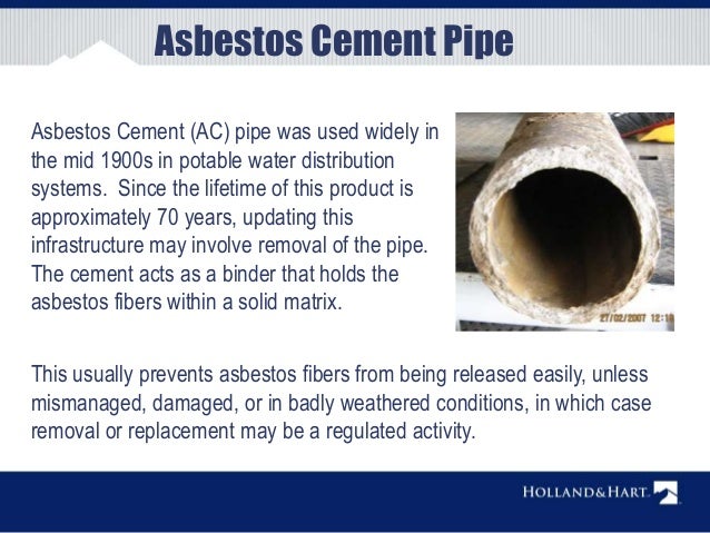 Asbestos Cement Pipe Sizes Asbestos Cement Pipe Type 2 3"
