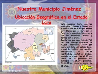Municipio Jiménez | PPT