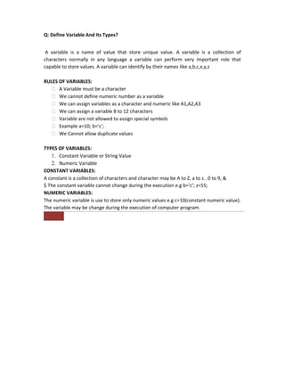 over all view programming to computer | RTF | Programming Languages | Computing