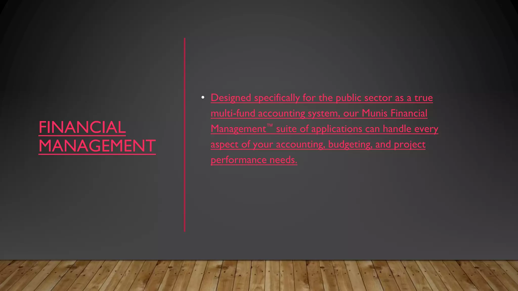 Munis Enterprise Resource Planning System | PPTX | Computing ...