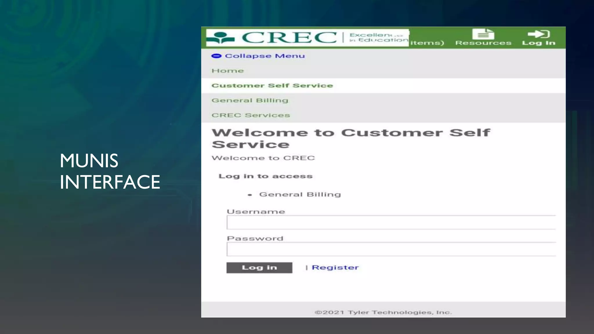 Munis Enterprise Resource Planning System | PPTX | Computing ...