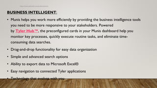 Munis Enterprise Resource Planning System | PPTX | Computing ...