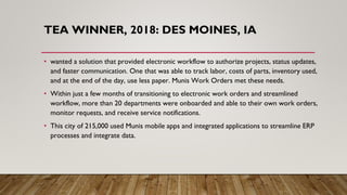 Munis Enterprise Resource Planning System | PPTX | Computing ...