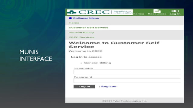 Munis Enterprise Resource Planning System