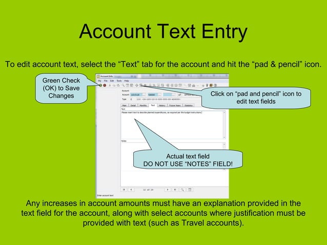 MUNIS Budget Tutorial 02-2014 | PPT