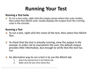 MUnit - Introduction | PPT