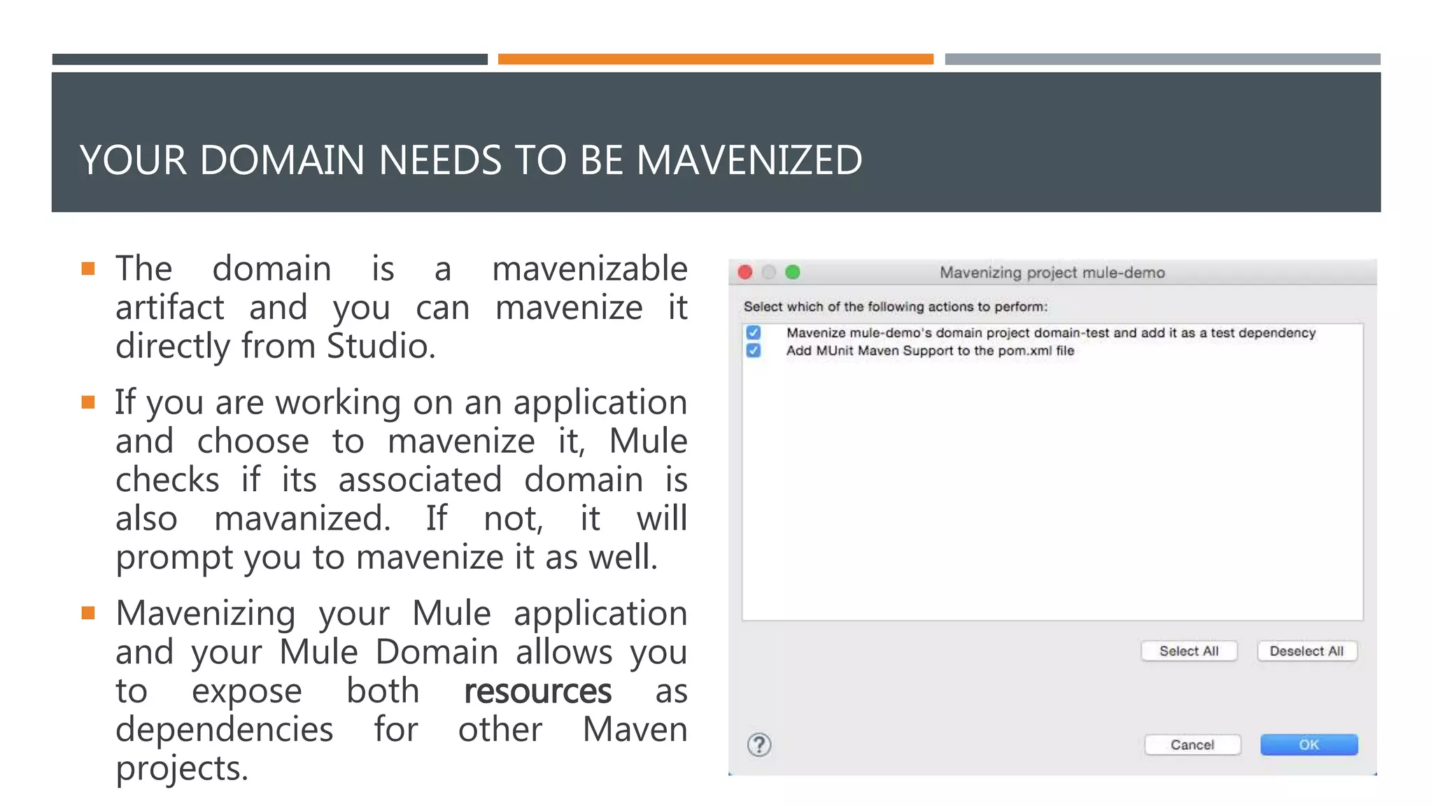 Mule Munit Domain Support Ppt