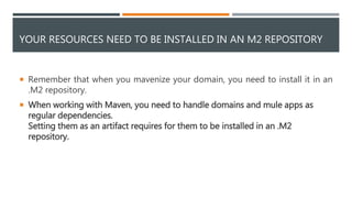 Mule: Munit domain support | PPTX