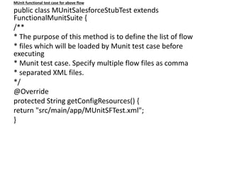 Munit junit test case | PPT